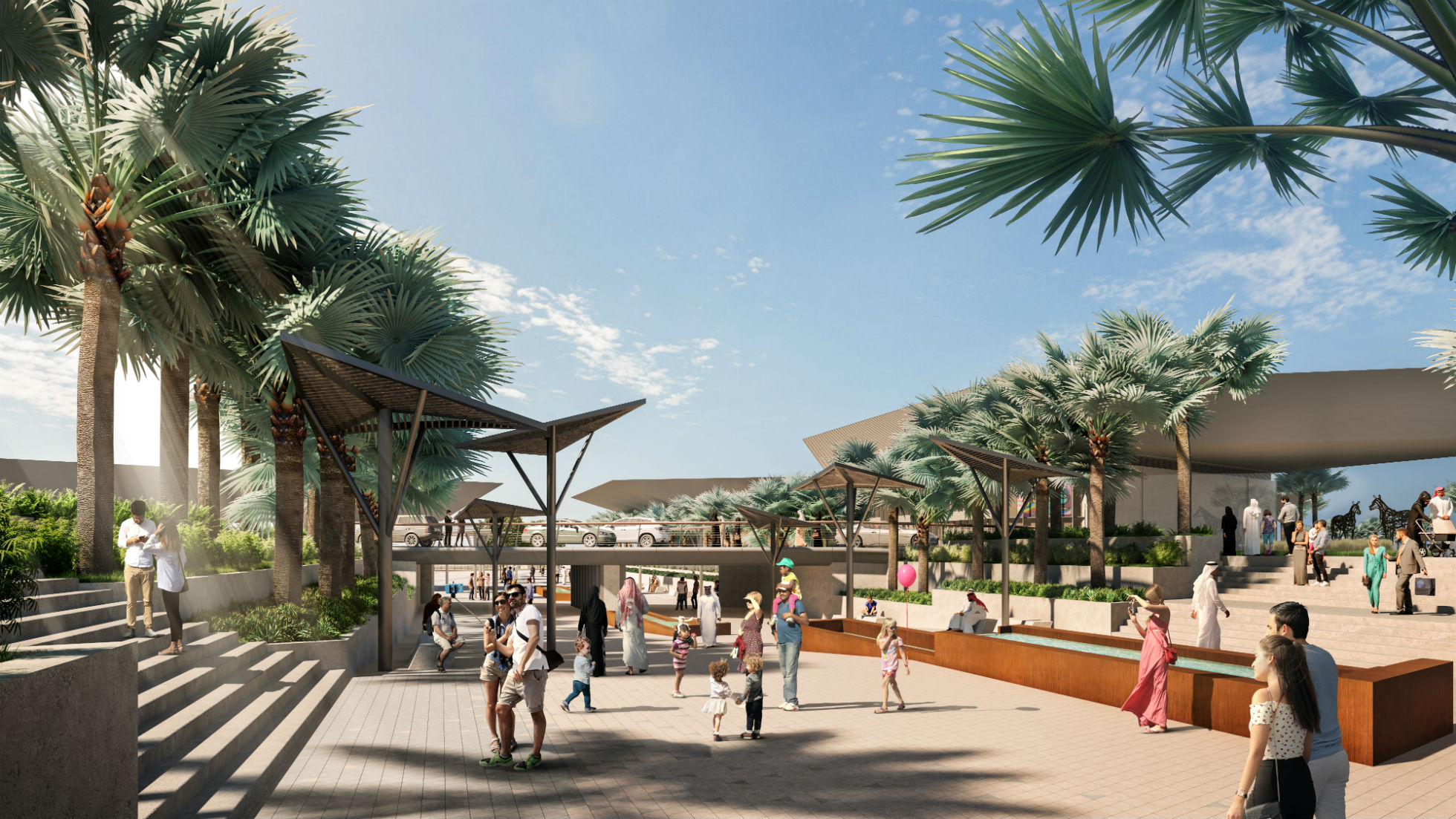 Linear Park | Canal | Qetaifan Island, Lusail Qatar