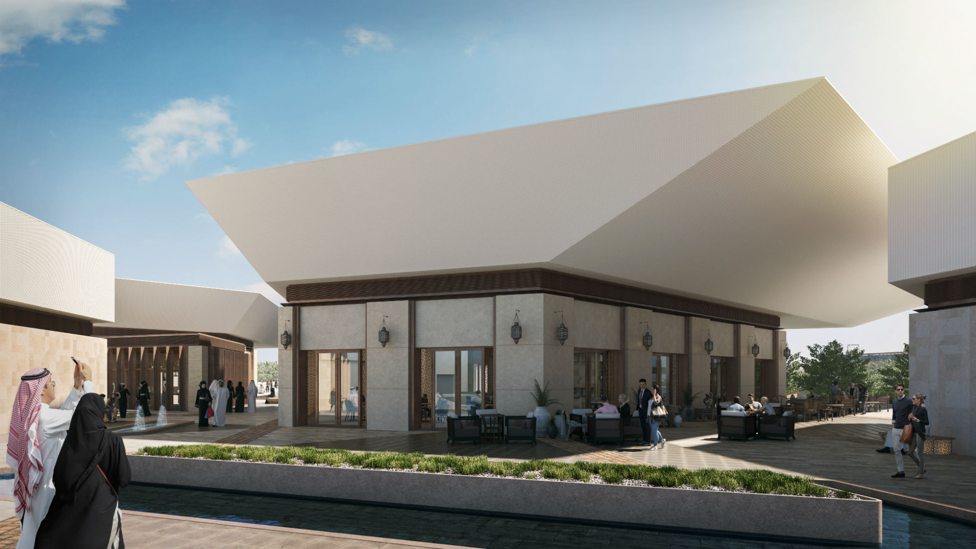 Linear Park | Canal | Qetaifan Island, Lusail Qatar